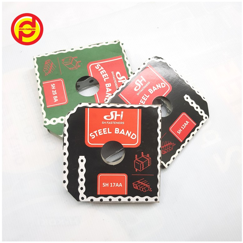Steel Band, 10M for multipurpose, 12mm/ 17mm/ 25mm | Shopee Malaysia