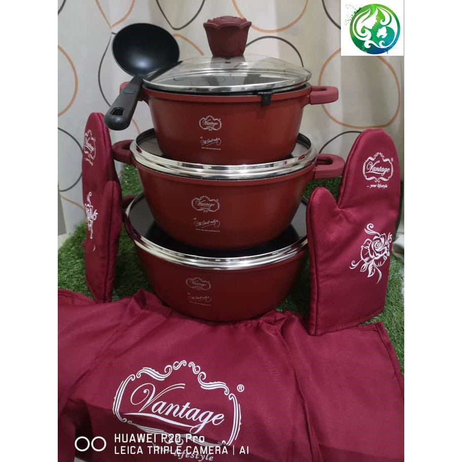 💥Ready Stock💥Set Periuk Vantage 3 in 1 Dato Siti Nurhaliza | Shopee ...