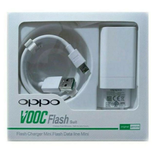 Check out OPPO VOOC 5V/4A 100% Original Flash Charger & VOOC USB Cable ...