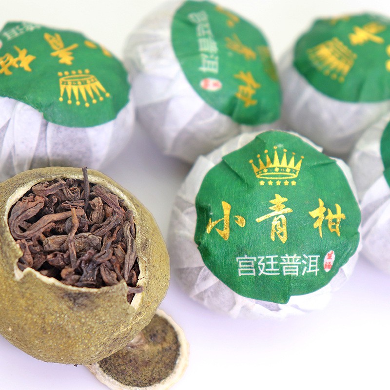 新会生晒 小青柑 普洱茶 宫廷普洱熟茶 500g (Little Green Mandarin Puer) | Shopee Malaysia