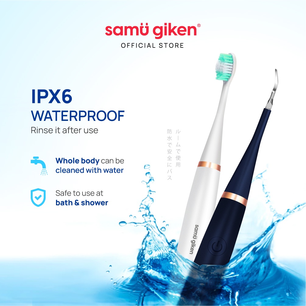 Samu Giken Berus Gigi Elektrik Boleh Cas Semula | Sonic Electric ...