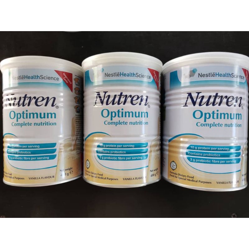 Nestle Nutren Optimum complete nutrition vanilla flavour | Shopee Malaysia