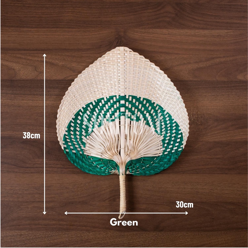 Kipas Tangan Mengkuang / Kipas Perhiasan / Straw Hand Fans / 扇子/ Fan ...