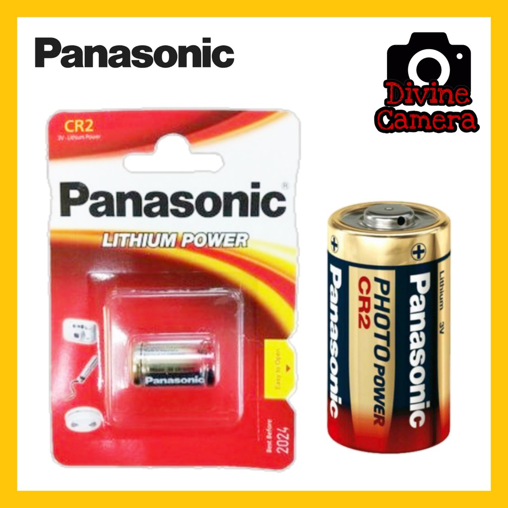 Panasonic CR2 Lithium Battery (3V) / Panasonic CR123A Lithium Battery (3V) | Shopee Malaysia