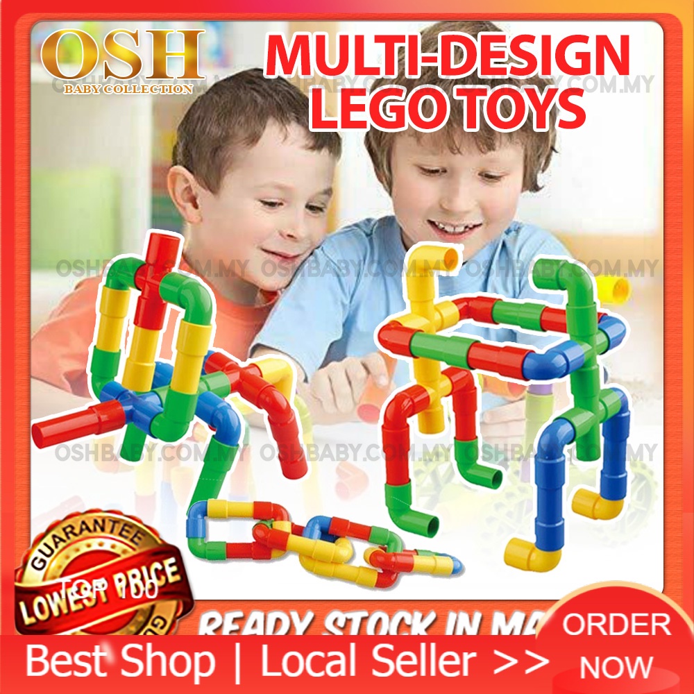 ** OSH HOT ITEM MULTI-DESIGN LEGO TOYS-Big size Pipeline - Pipe Toy ...