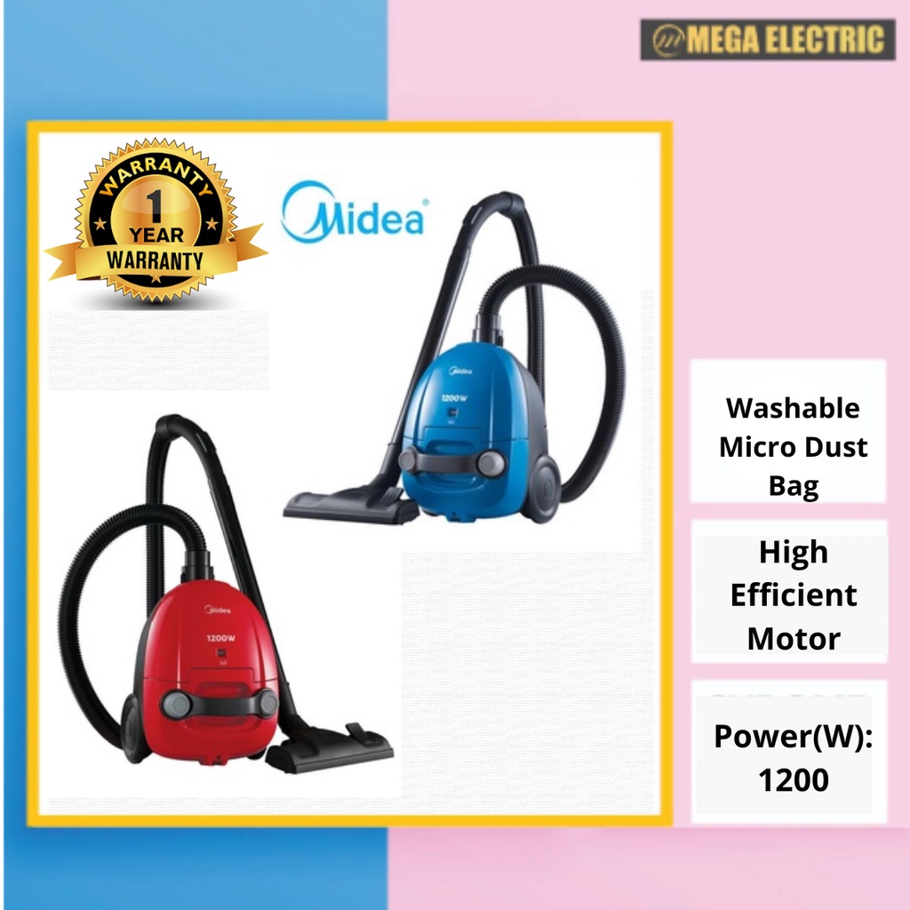 (Display Set/Box Defect) MIDEA VACUUM CLEANER MVC-C1211S-BL / MVC ...