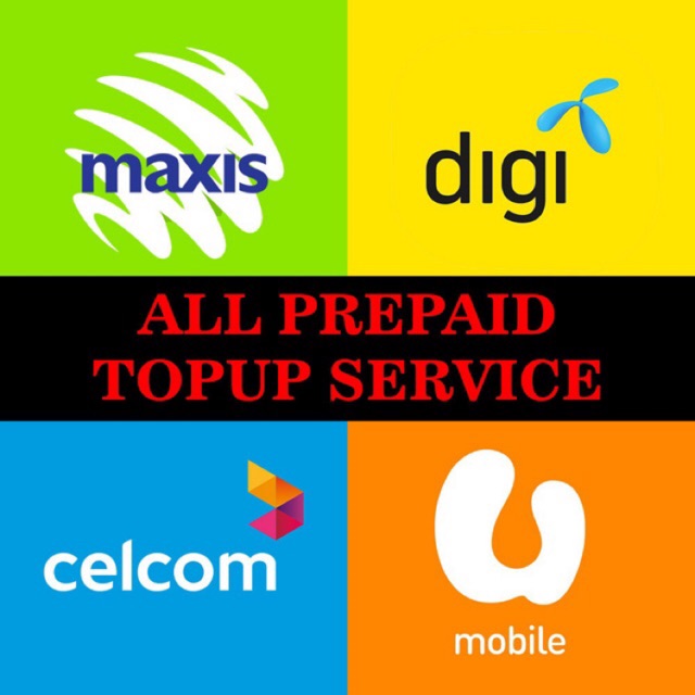 🔥FAST RELOAD TOP UP🔥[READY STOCK]MAXIS DIGI CELCOM UMOBILE | Shopee Malaysia