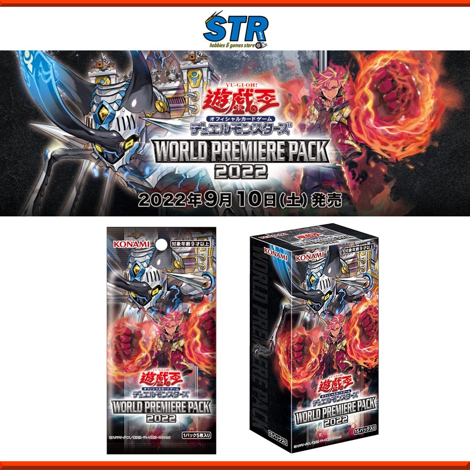 Yugioh OCG Duel Monsters WORLD PREMIERE PACK 2022 (15Pack) | Shopee Malaysia