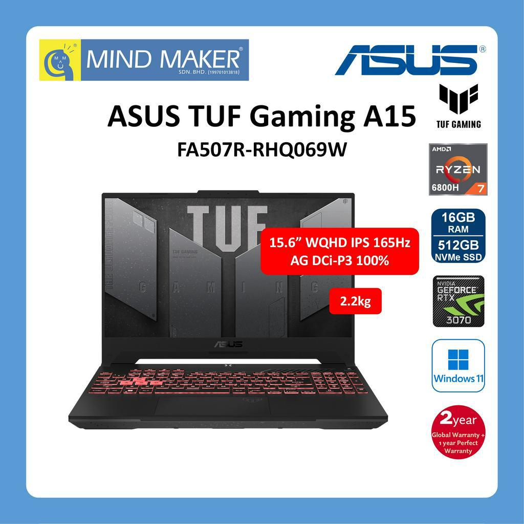 Asus TUF Gaming A15 FA507R-RHQ069W / R7-6800H / Win11 / 16GB RAM ...