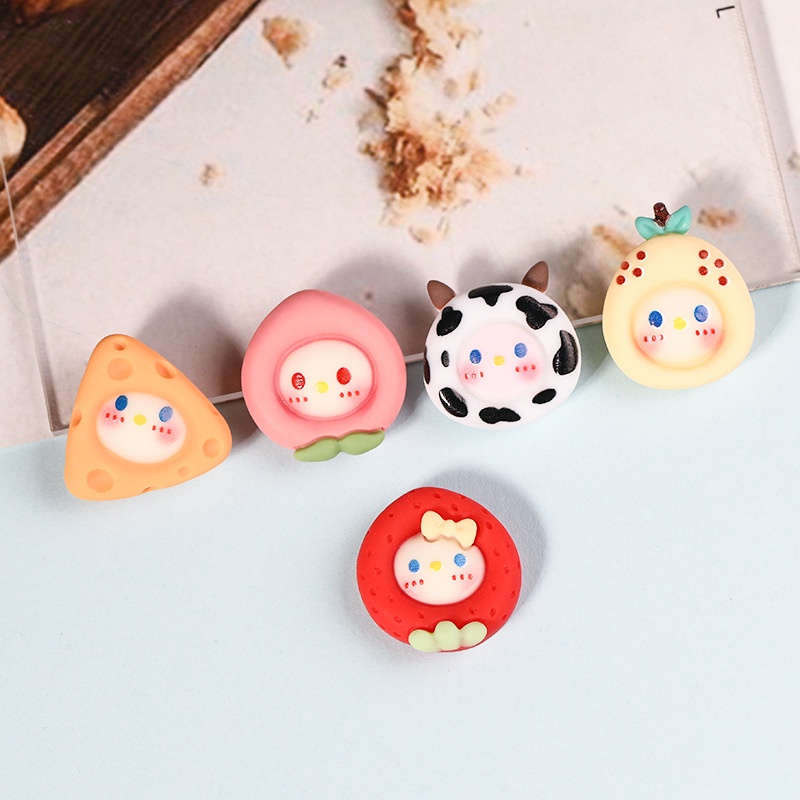 Croc Jibbit Cartoon Cute Cheese Fruit DIY Pattern Shoe Buckle Ornament ...