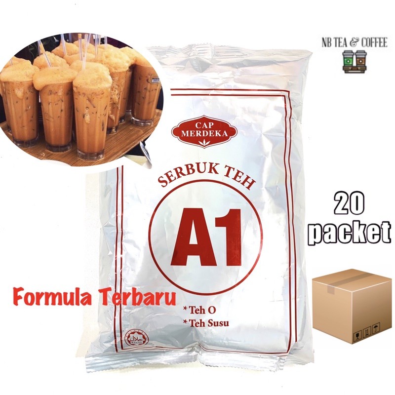 (20 packet x 800gm) Serbuk Teh Merah A1 Thailand Original [1 big carton ...