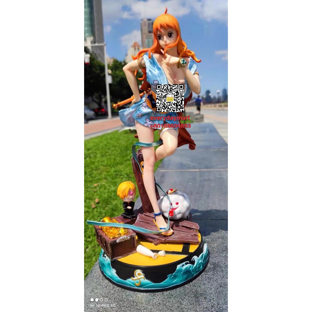 ONE PIECE💥WANO NAMI MIXED MEDIA CLOTH💥ACTION FIGURE TOYS STATUES🔥海贼王和之国 ...