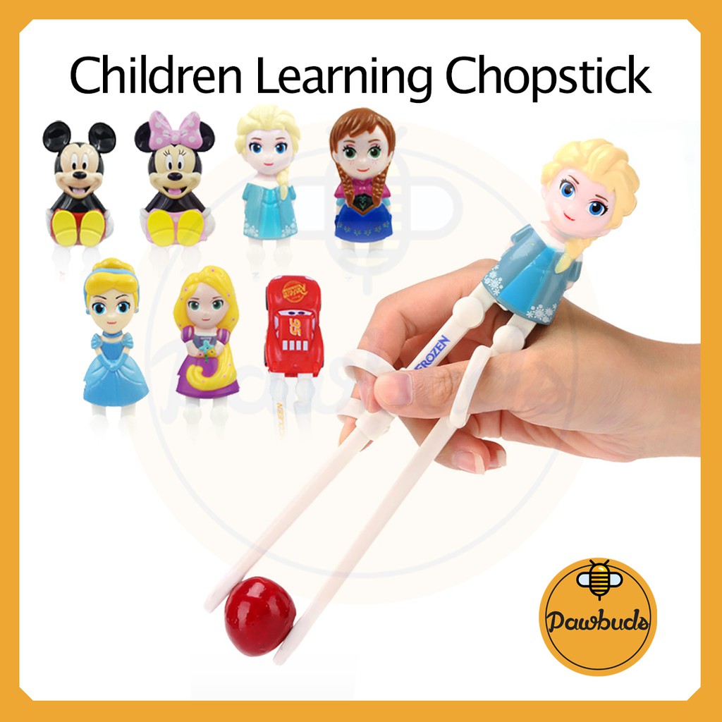 Kids Children's 3D Cartoon Learning Training Chopstick for Beginner ...