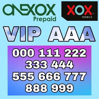 VIP Number XOX/ONEXOX 5G PREPAID Sim Card AAA [ SELF Activate ] with ...