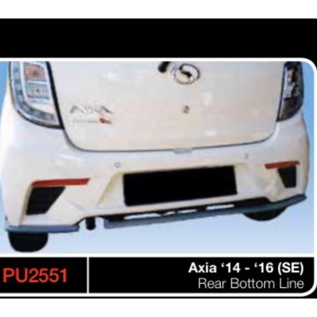Perodua Axia se 2014 2015 2016 bodykit body kit front side rear skirt ...