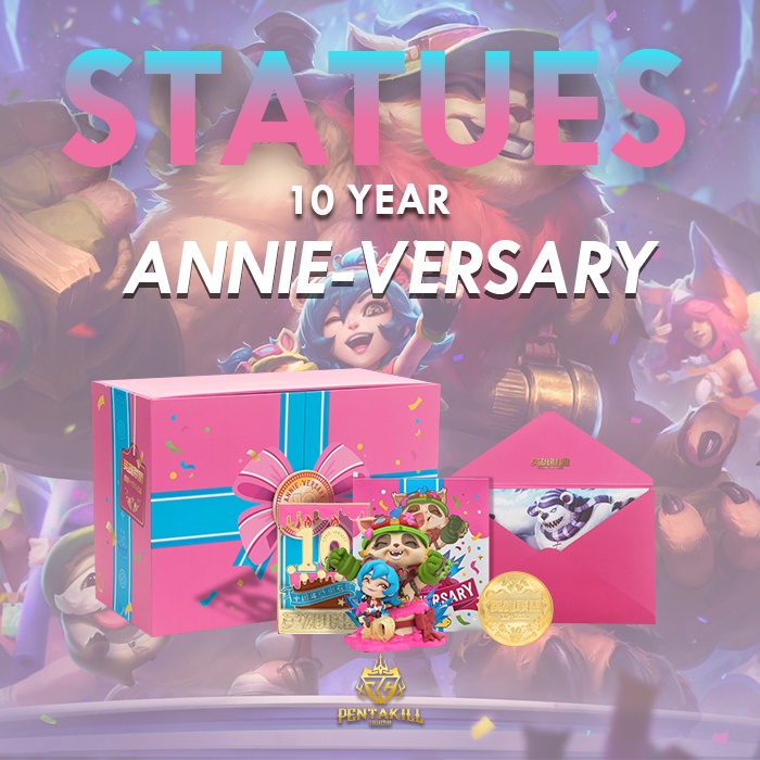 (Ready Stock)(LIMITED EDITION)10TH YEAR ANNIE-VERSARY LEAGUE OF LEGENDS ...