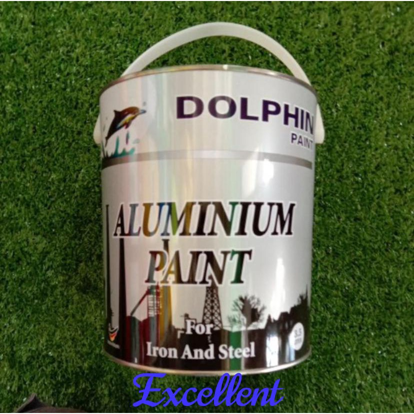 Dolphin Aluminium Paint Anti Rust for Iron And Steel Cat Anti Karat ...