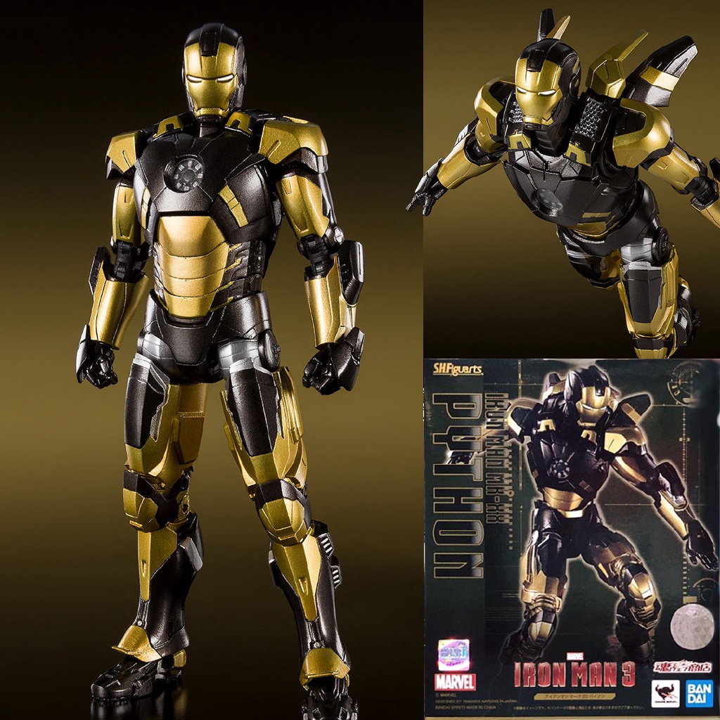 Bandai S.H.Figuarts Ironman 3 Iron Man Mark 20 MK XX Python Japan SHF ...