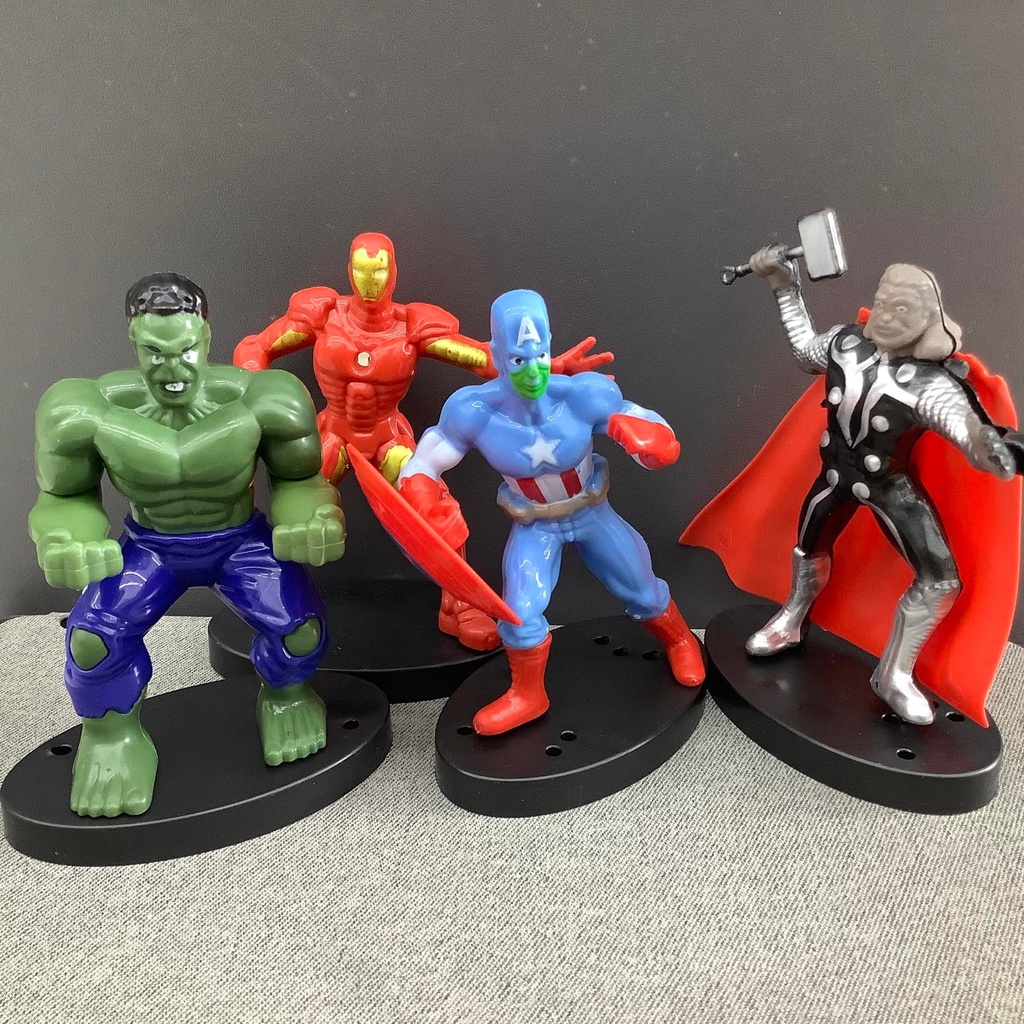 [READY STOCK] MARVEL AVENGERS CAKE TOPPER CAKE DECO | Shopee Malaysia