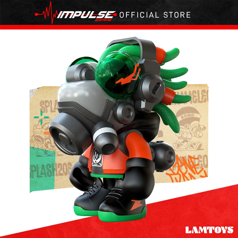 Lamtoys WAZZUP Baby Chameleon 9th Series - Splash 206 [Blind Box / Full ...
