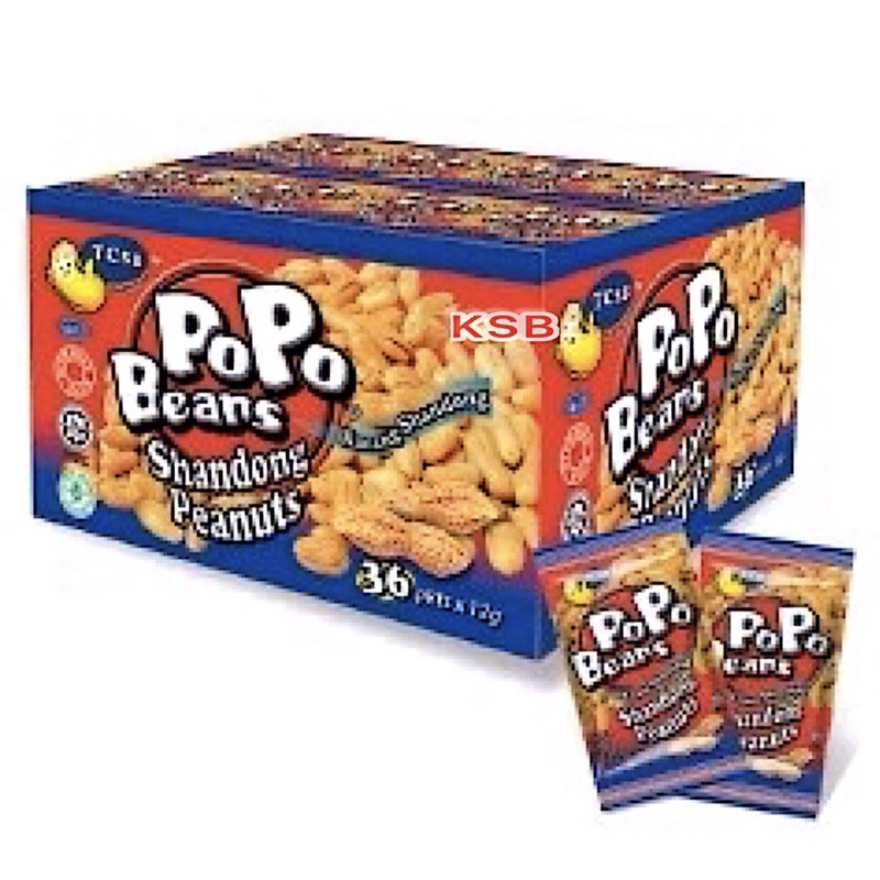 36 Packs Tcsb Popo Beans | Shopee Malaysia
