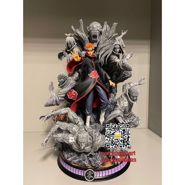 NARUTO🔥PAIN NAGATO🔥AKATSUKI THIRD SIX PATHS STATUES GK ACTION FIGURE火影 ...