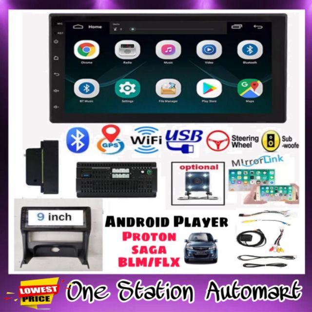 ANDROID PLAYER WITH PROTON SAGA BLM / FLX PLAYER CASING , PLUG AND PLAY ...