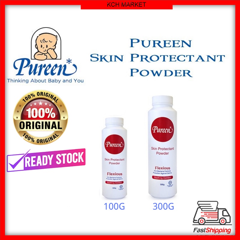 🔥Ready stock🔥 Pureen Skin Protectant Powder 100G/300G | Shopee Malaysia