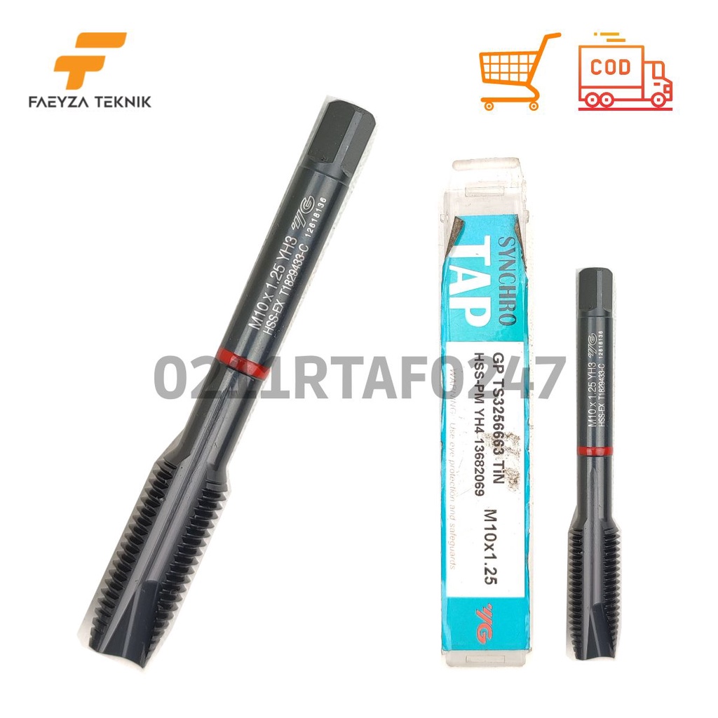 YG Tap Bolt 14m10 x 1.25 Length synchro new Not yamawa osg | Shopee Malaysia