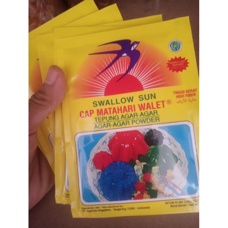 tepung agar2 cap matahari walet Rasa rumput laut | Shopee Malaysia