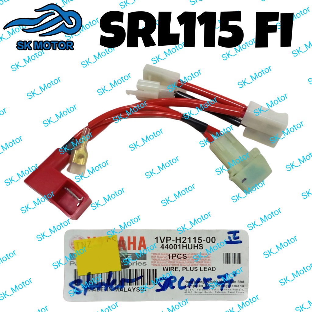 Yamaha LAGENDA 115 FI SRL 115 FI Original Plus Lead Wire / Battery Wire ...