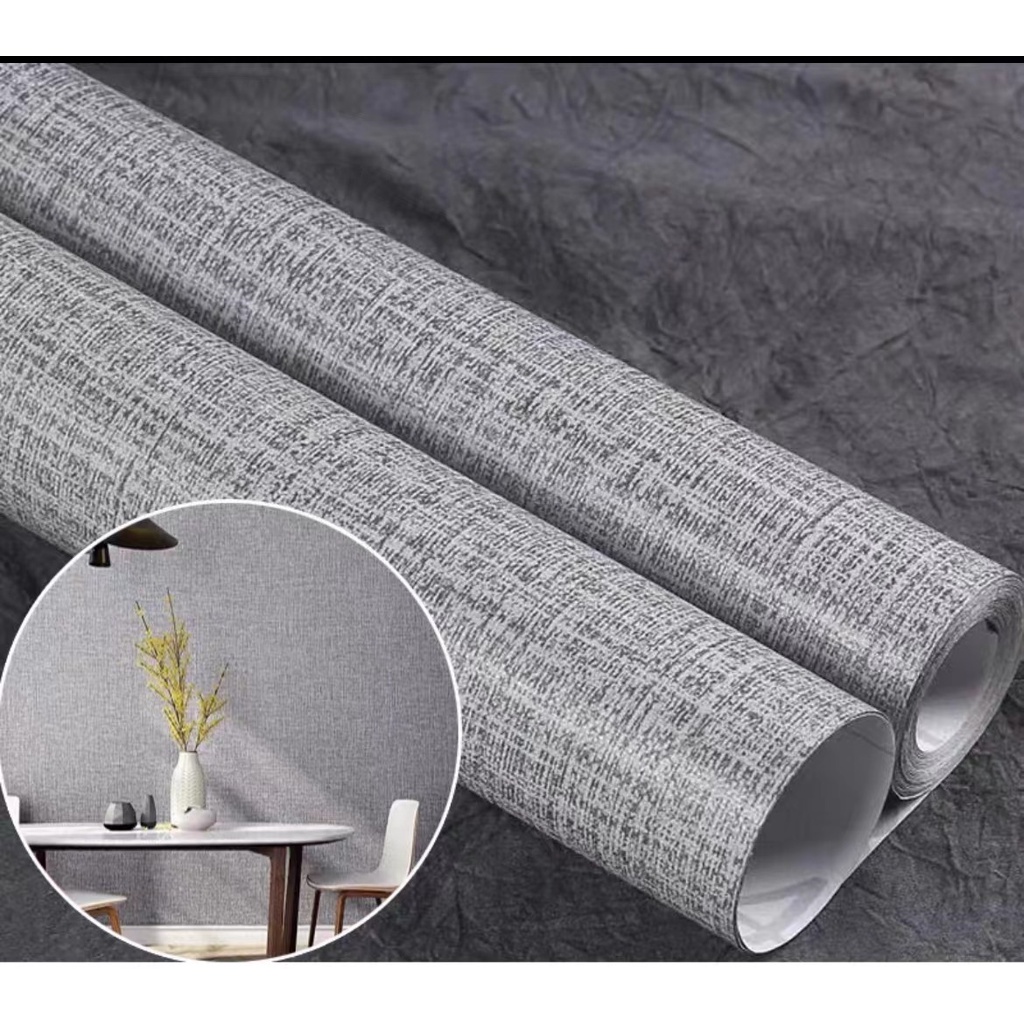 Self-Adhesive Wallpaper decorative wallpaper bedroom grey clothing ...