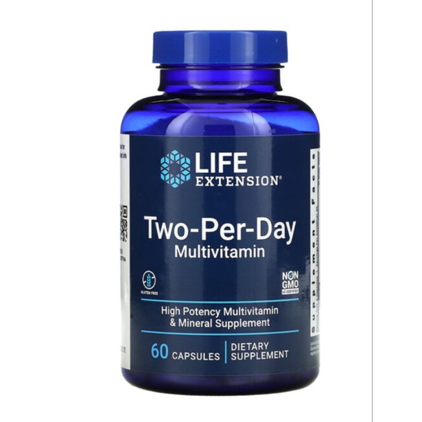 Two-Per-Day Multivitamin, 60 Capsules | Shopee Malaysia