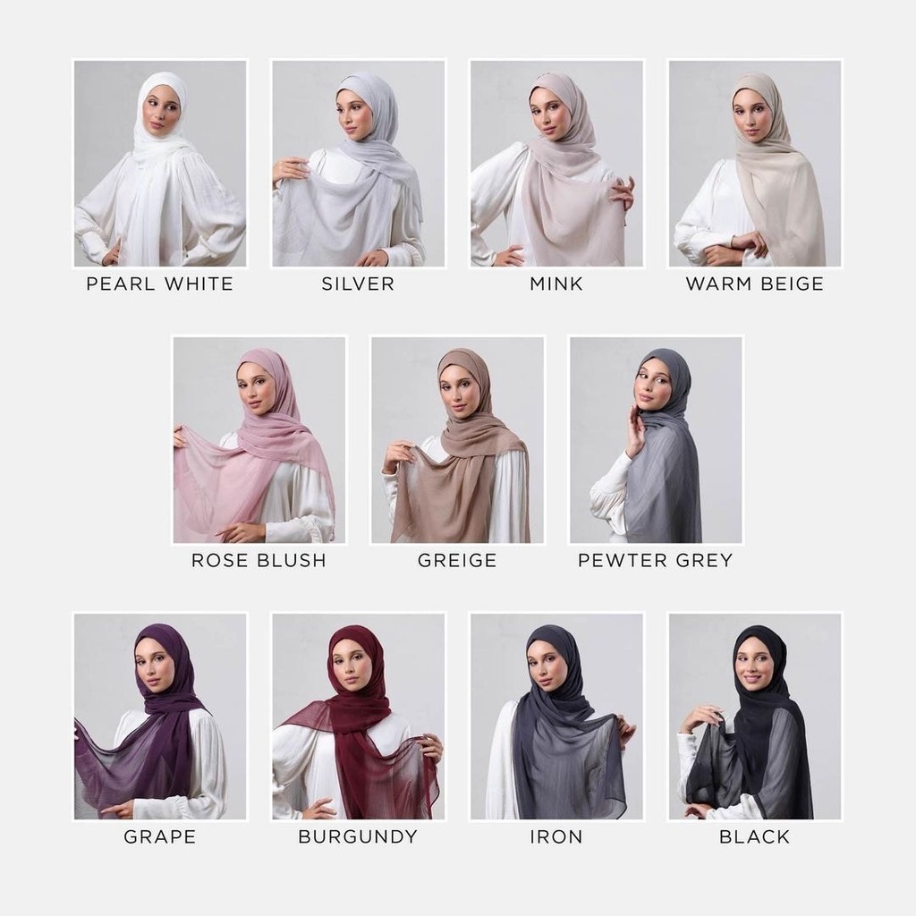 BOKITTA Pewter Grey | Essentials Plain Collection [Original] | Shopee ...