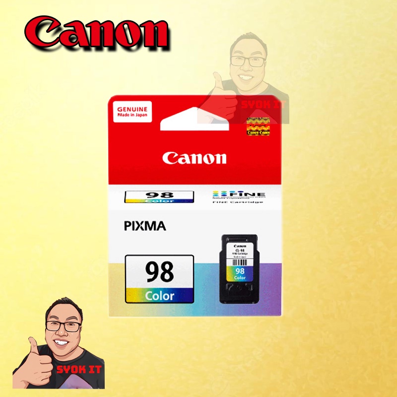 [ORIGINAL] CANON PG-88 PG 88 PG88 BLACK / CL-98 CL 98 CL98 COLOR INK CARTRIDGE | Shopee Malaysia