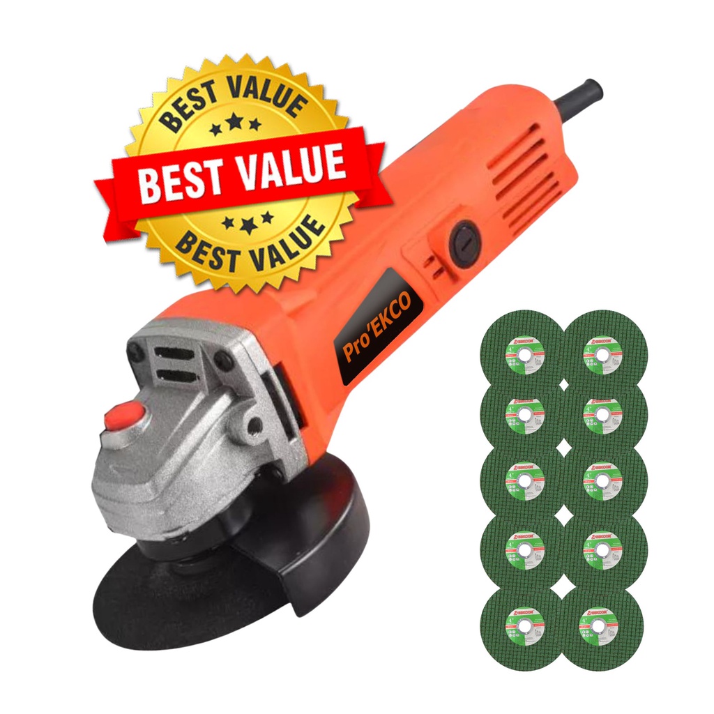EKCO MOD060 Angle Grinder 600W 060 - Mesin Grinder Canai Potong Besi ...