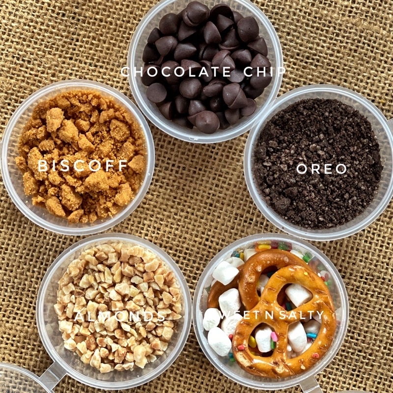 Dry toppings for bite-sized brownies (kekbykistina) | Shopee Malaysia