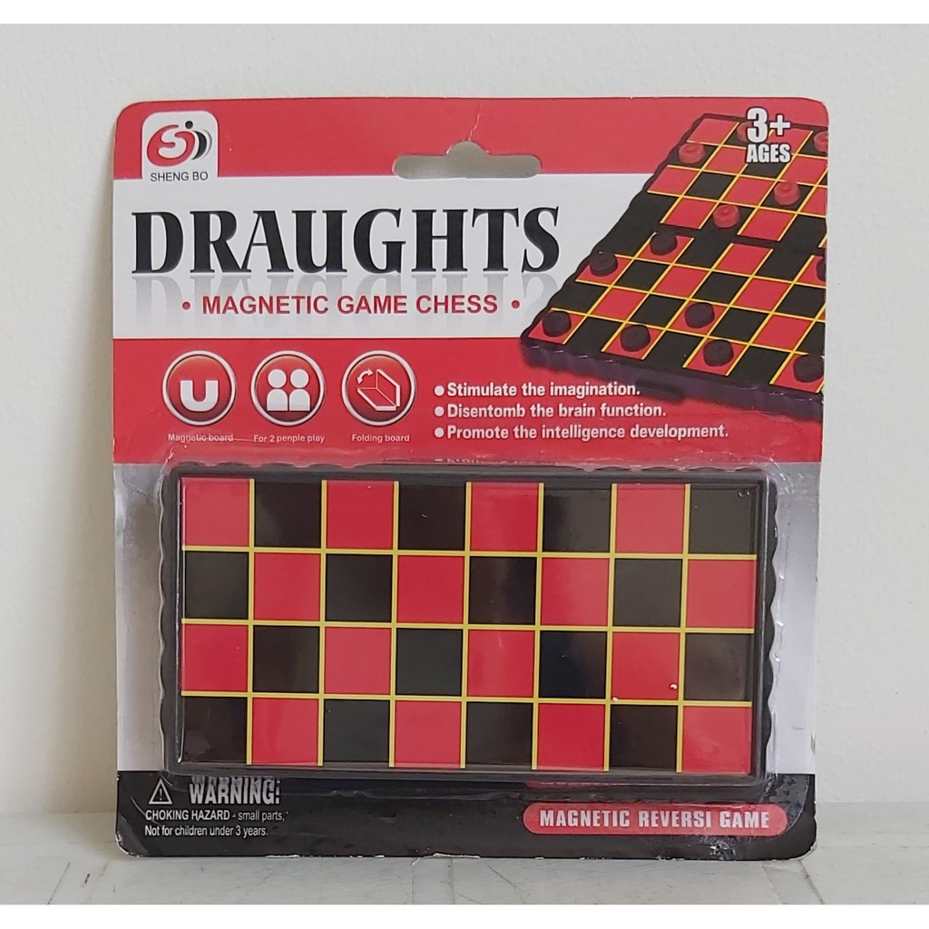 Folding Board Mini Pocket Game🔥🔥Draughts Magnetic Game Chess 👍👍Ready ...