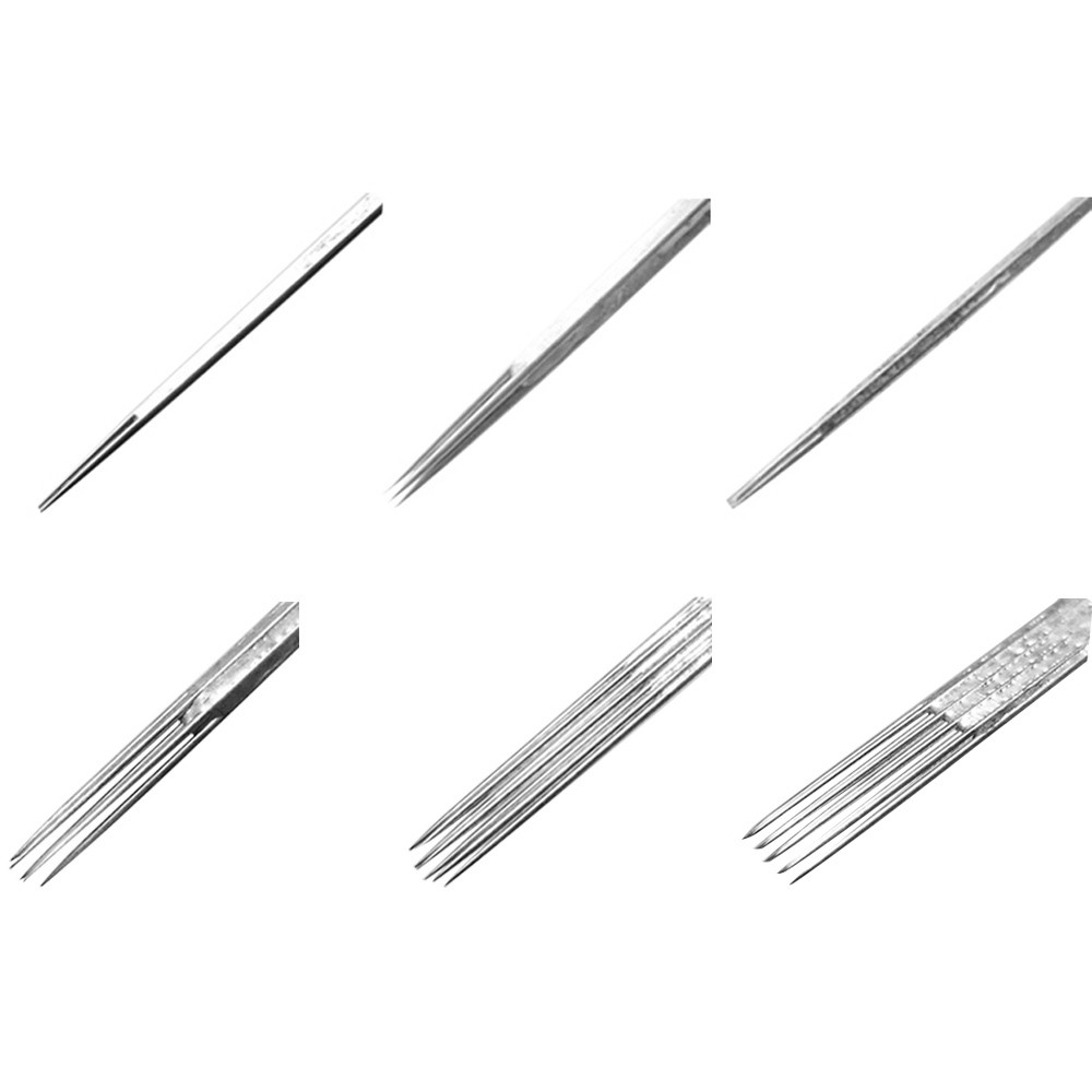 60x Tattoo Needles Tips Kit 3RL 5RL 7RL 5RM 7RM 9M1 Tattoo Tip ...