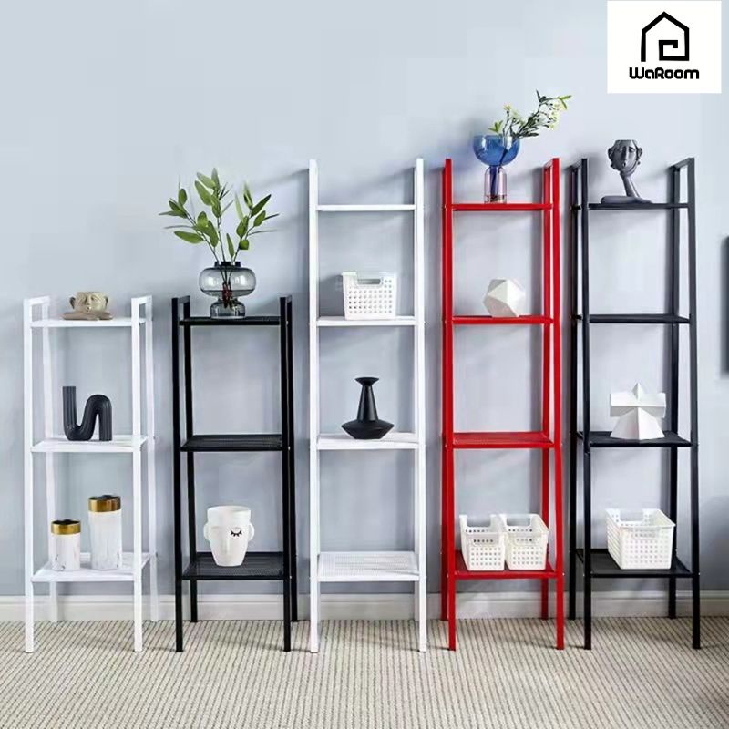 3/4 Tiers Steel Conner Rack Shelf Living Room Space Saving Storage ...