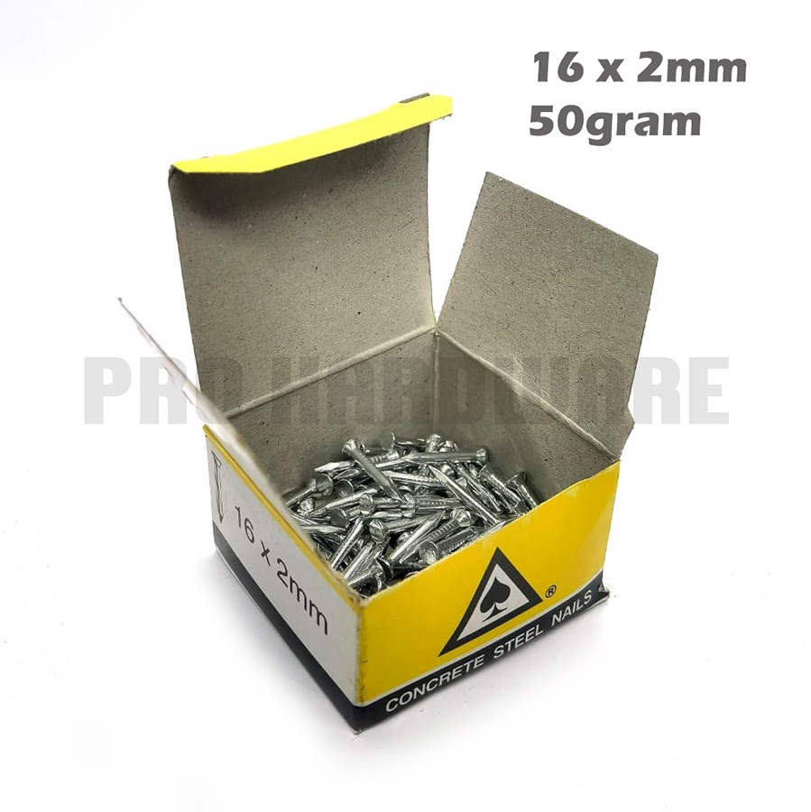 ACE BRAND CONCRETE NAIL PAKU KONKRIT PAKU DINDING 钢钉 | Shopee Malaysia