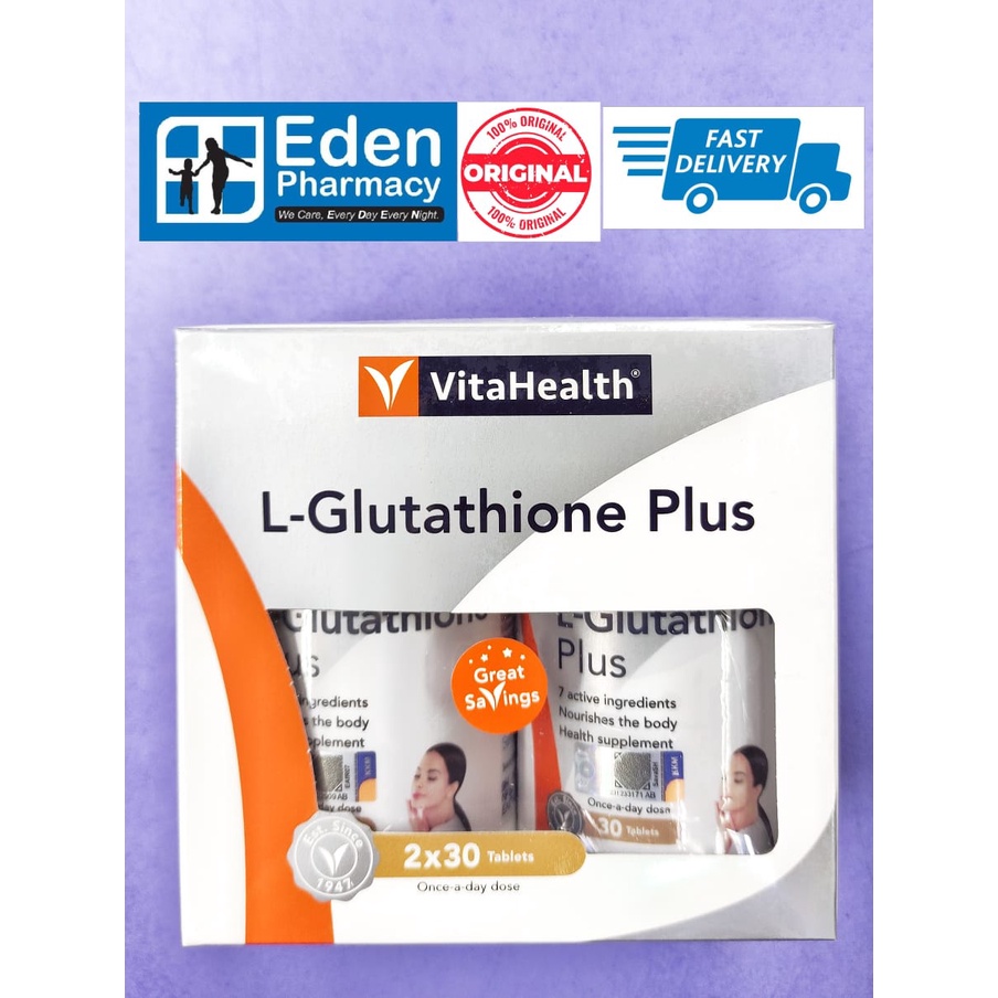 VitaHealth L-Glutathione Plus Twin Pack ( 2 x 30's ) , Vita Health | Shopee Malaysia