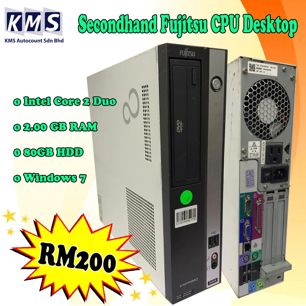 Second hand Refurbish Refurbished Various brand Core2duo Desktop PC ...