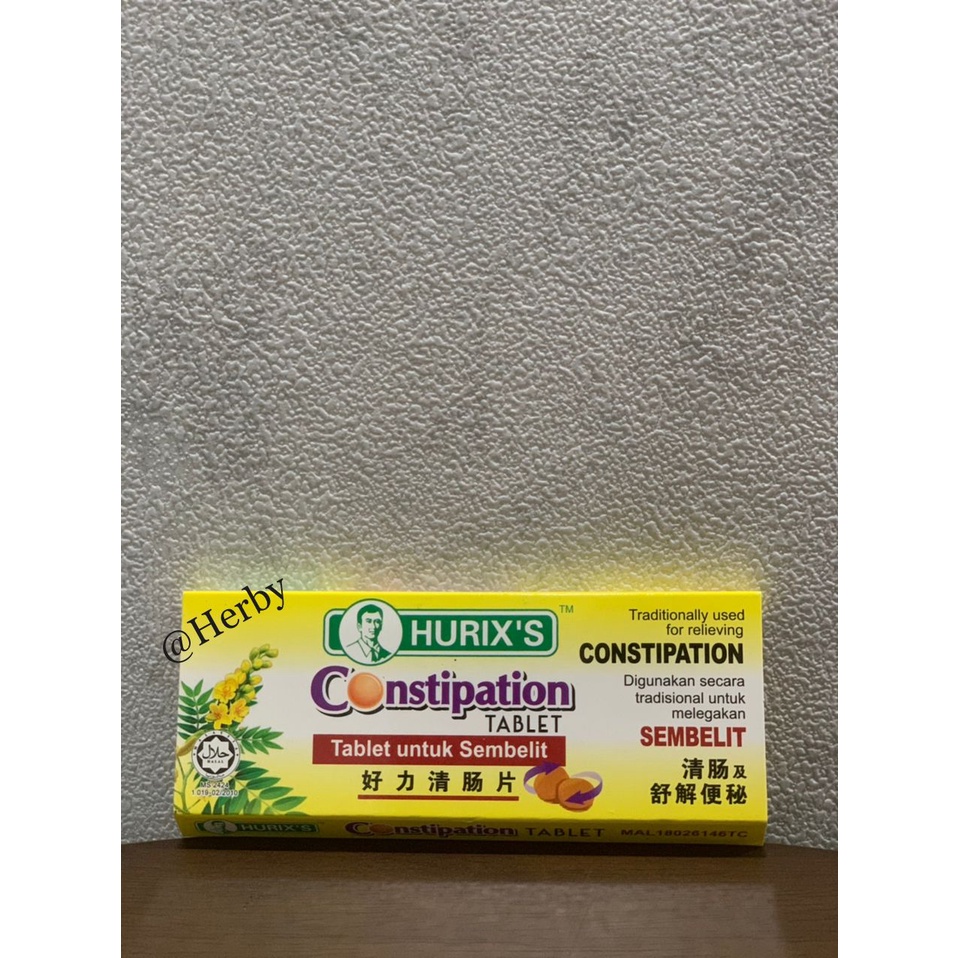 HURIX'S Constipation Tablet (Sembelit) 清肠片 【疏解便秘】 | Shopee Malaysia