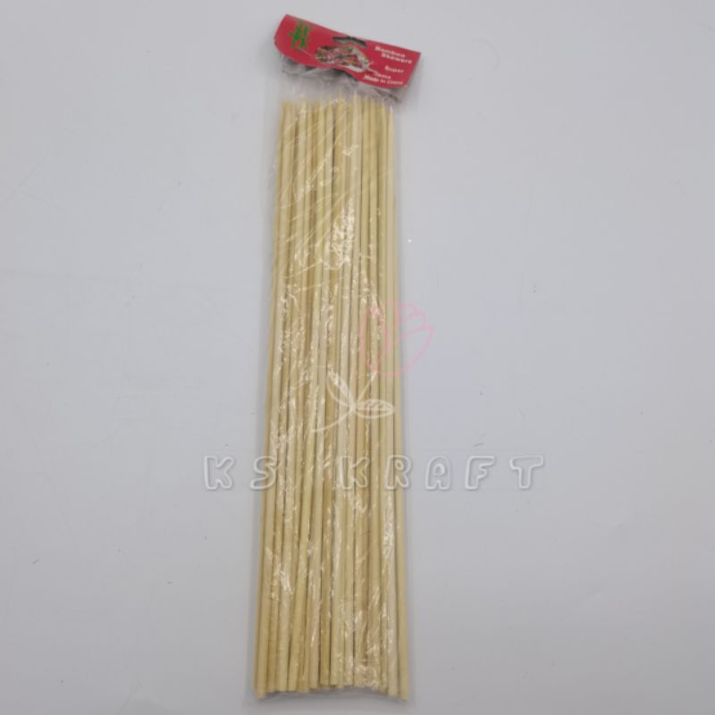 35cmBamboo Stick/Satay Stick/Lidi Satay/Stay Skewers/Lol Lol Stick ...