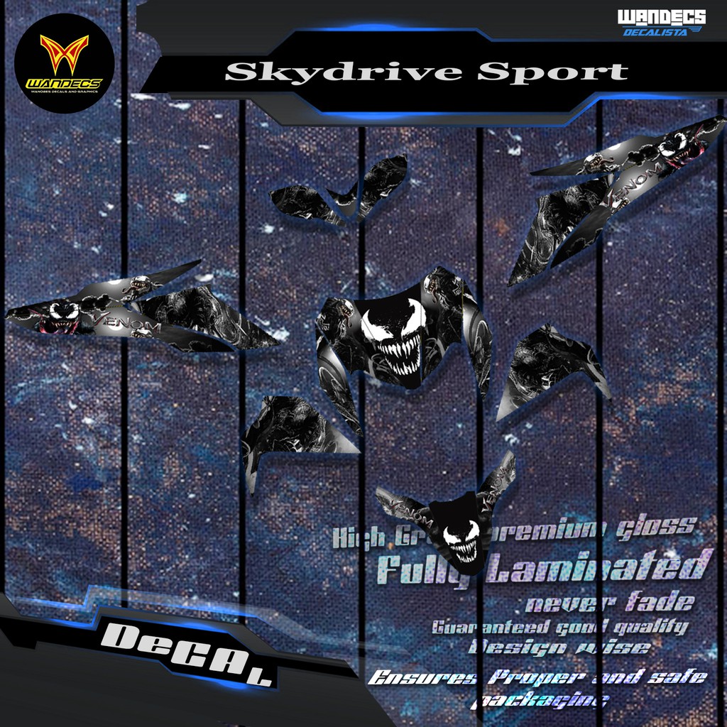 Skydrive Sport Motorcycle Decals | Shopee Malaysia