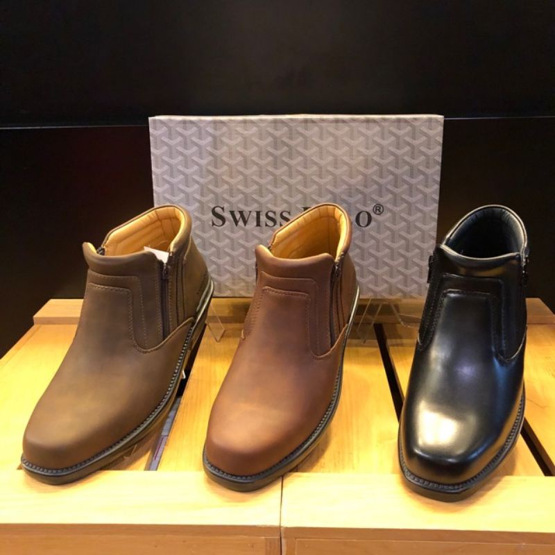 Quality Swiss Polo Authentic Men’s Comfortable Legend Boots / Kasut ...