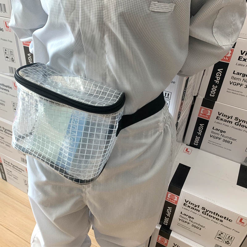 GKEB907 (Direct Factory) Korea Style ESD PVC Dust Free Cleanroom Waist ...