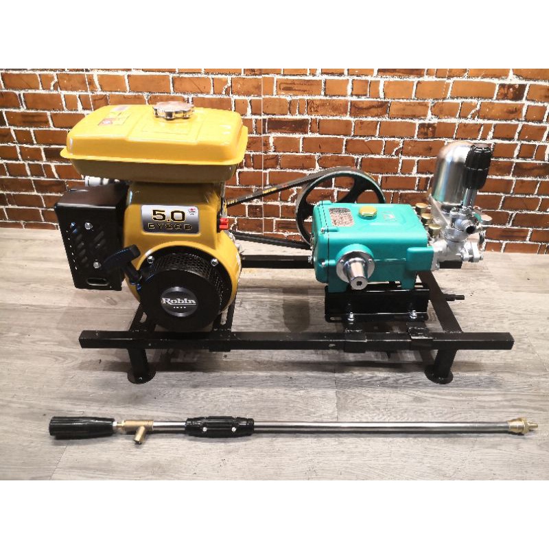 ROBIN ENGINE EY-20D 5.0HP PLUNGER PUMP GRANDPRO GP130 POWER SPRAYER # ...