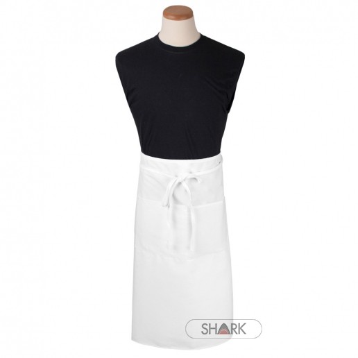 High Quality Kitchen Short Half Waist Apron / Pinggang Apron Putih ...